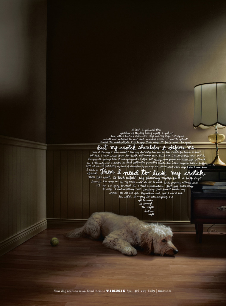 Best Print Ads featuring dogs!